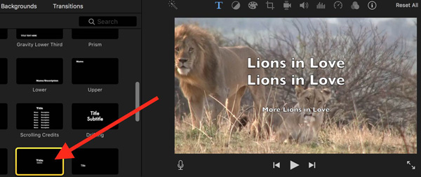 Free iMovie Title Templates Download 
